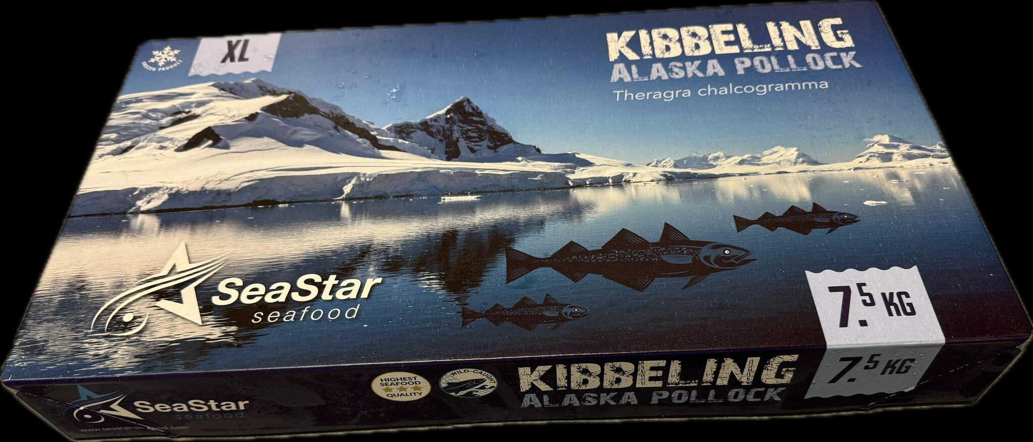 Alaska Pollak kibbeling XL 8 stroken - Urker Vishandel Hakvoort