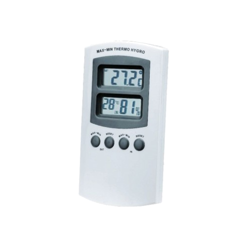 Thermo- Hygrometer Digital (mini-maxi) | EUGardencenter - EUGardencenter
