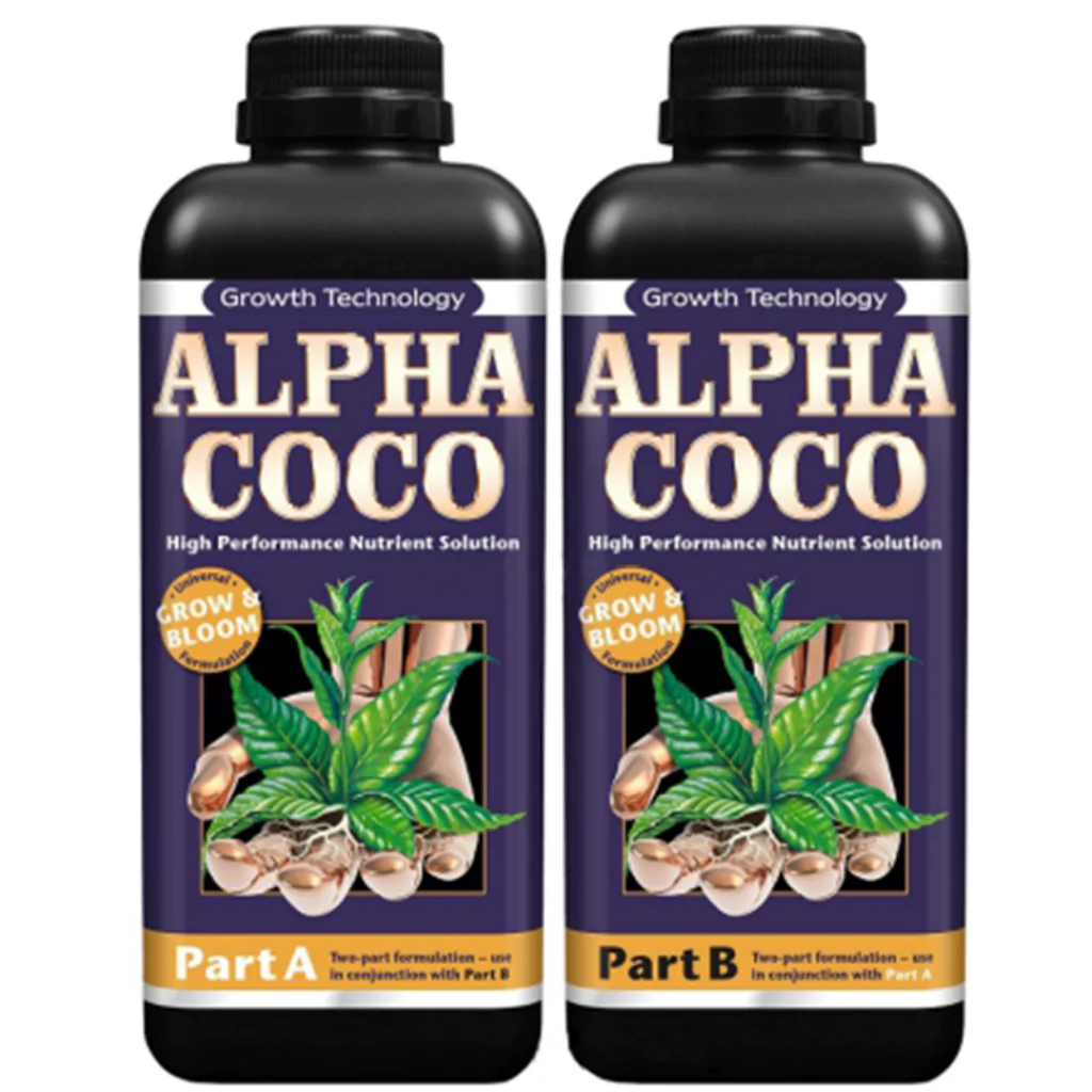 Growth Technology Alpha Coco A + B - Plant Food - EUGardencenter