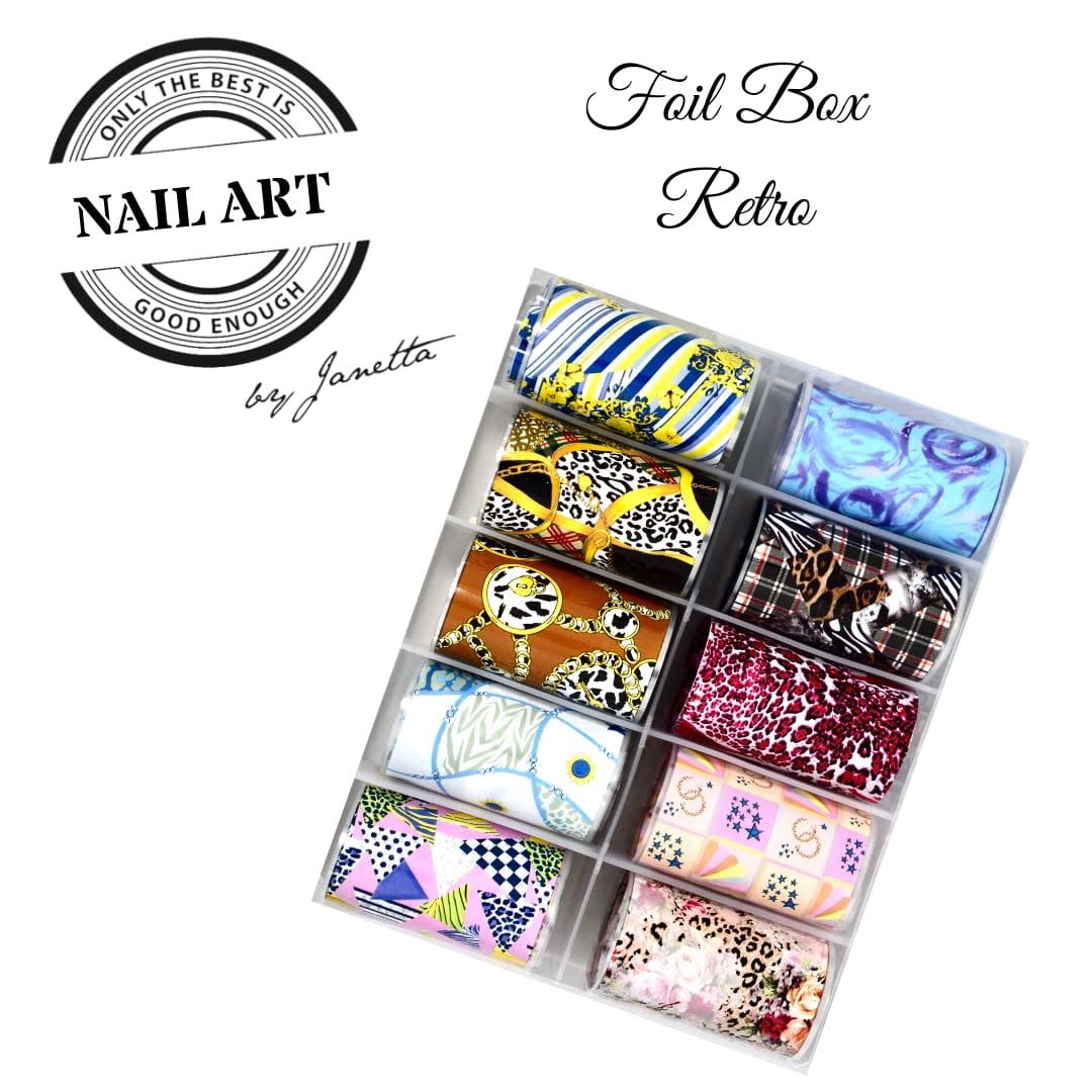 Foil Box Retro - Roxenne Nails