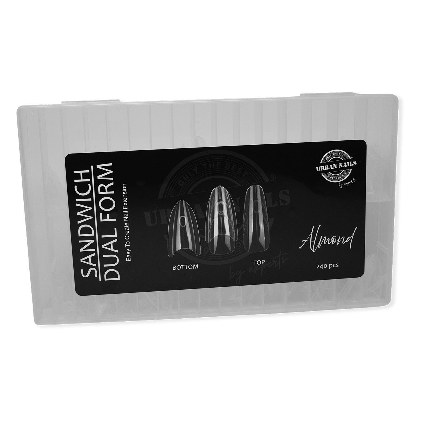 Sandwich Dual Forms Almond - Roxenne Nails