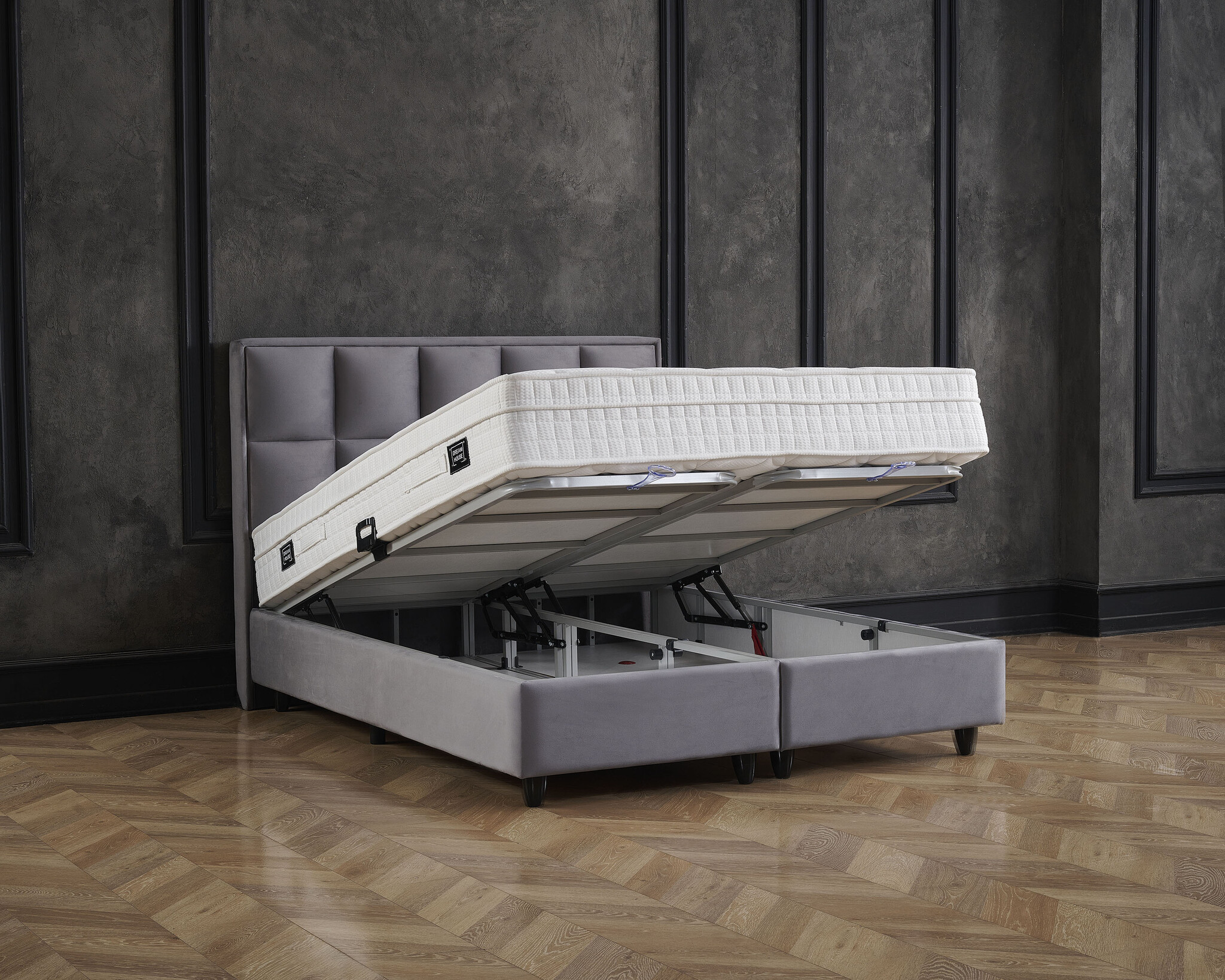 Boxspring met Opbergruimte - Miami - Boxspring-Warenhuis.nl