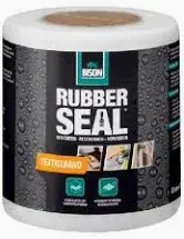 Bison Rubber Seal Textielband 10cmx10mtr - Martin Robben