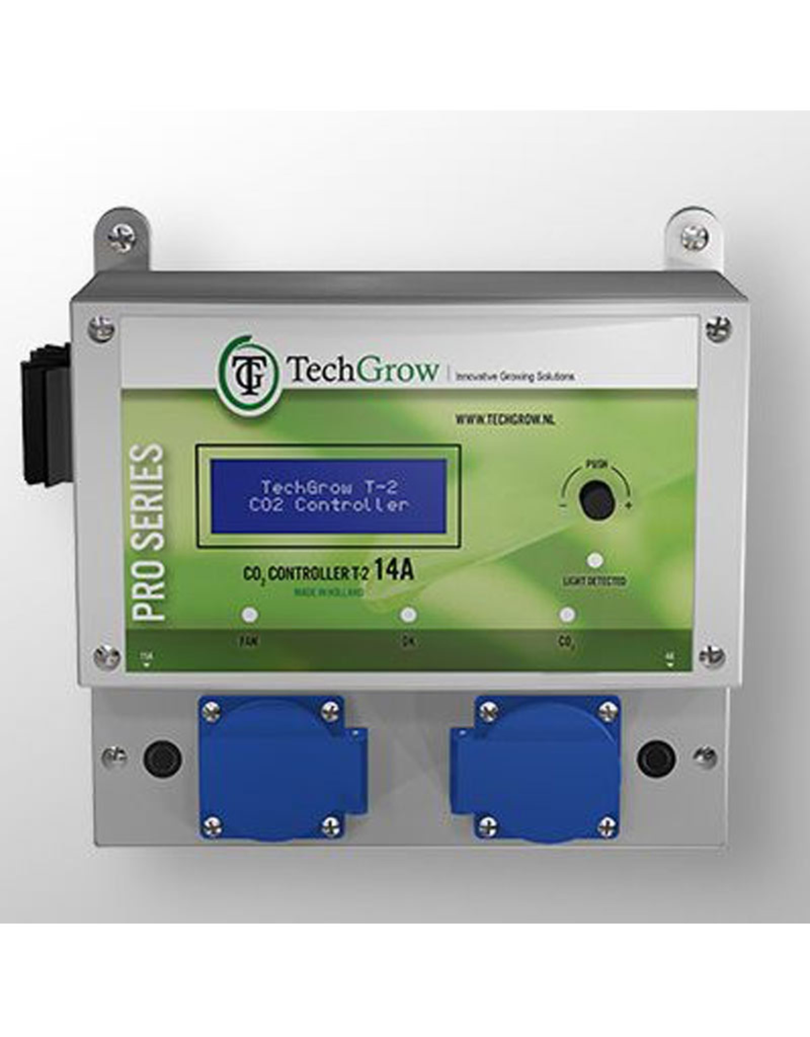 TECHGROW T2 CO2 CONTROLLER EXCL SENSOR - Indoor Gartentechnik