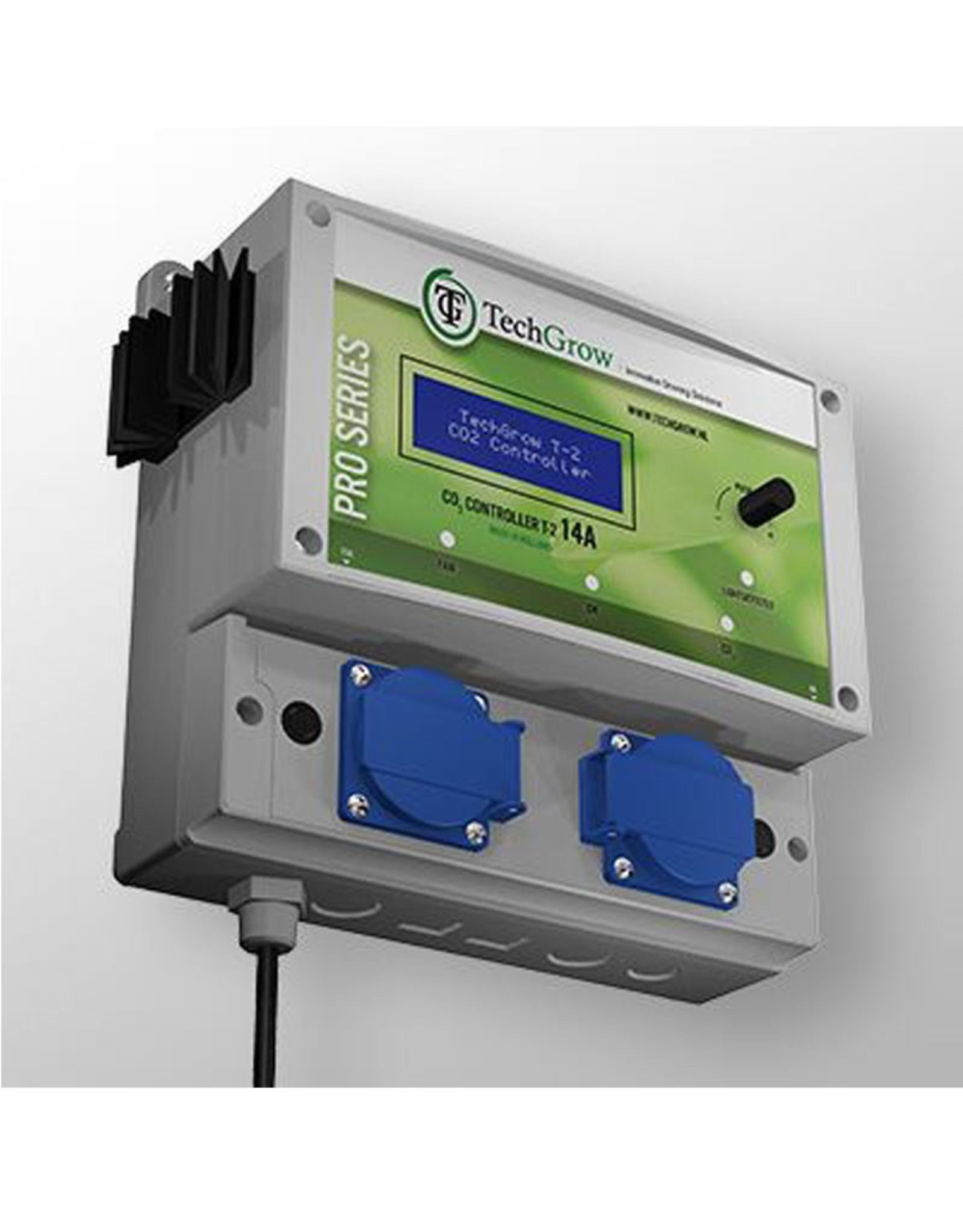 TECHGROW T2 CO2 CONTROLLER EXCL SENSOR - Indoor Gartentechnik