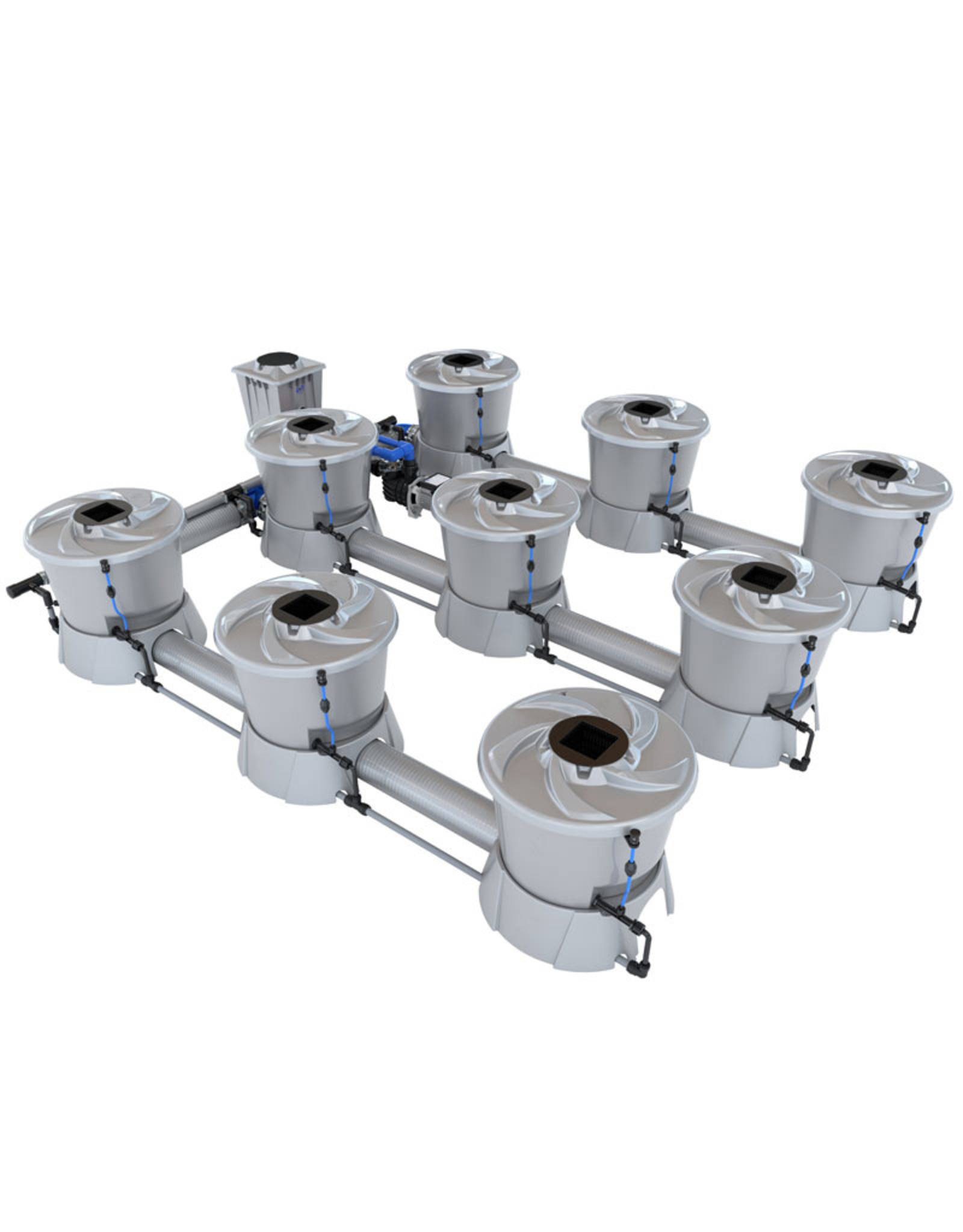 ALIEN HYDROPONICS V-SYSTEM 4 - 12 POTS - Indoor Gartentechnik