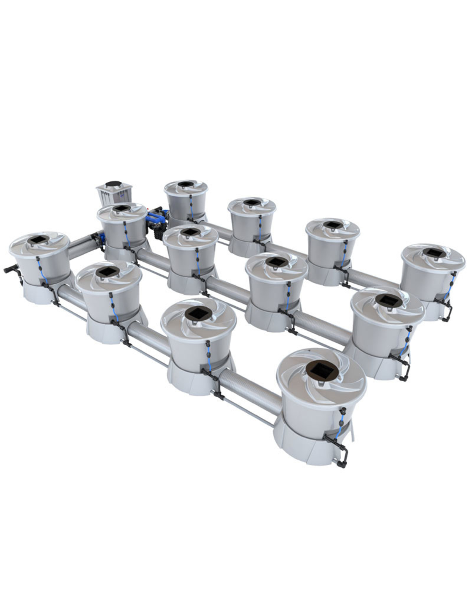 ALIEN HYDROPONICS V-SYSTEM 4 - 12 POTS - Indoor Gartentechnik