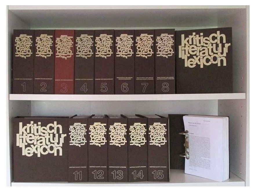 Kritisch Lexicon van de Moderne Nederlandstalige Literatuur 1980 /2013 ...