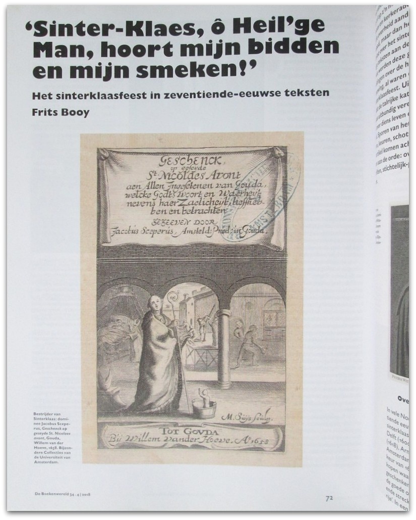 F. Booy - Sinter-Klaes, ô Heil'ge Man hoort mijn bidden en smeken 2018 ...