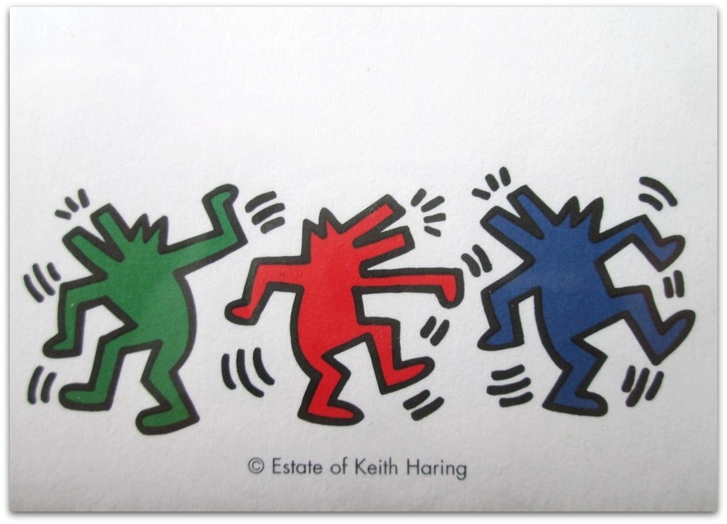 Keith Haring - [Dancing Dogs] Notitieblok - 2000s - ArcanaCabana