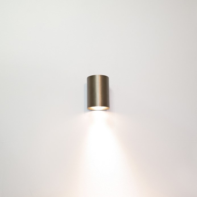 Artdelight Industriële Wandlamp Roulo 1 Gun Metal - Mooielampen.com