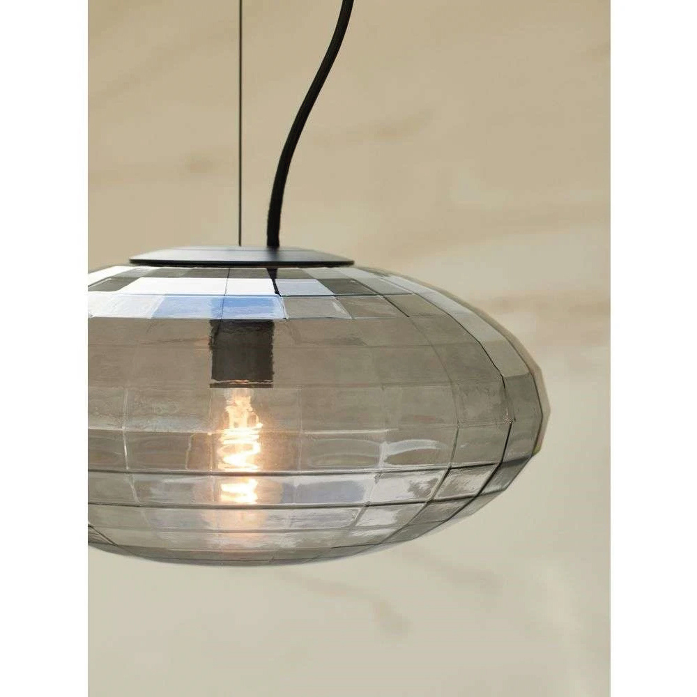 Halo Design Hanglamp Mesh 28cm Smoke - Mooielampen.com