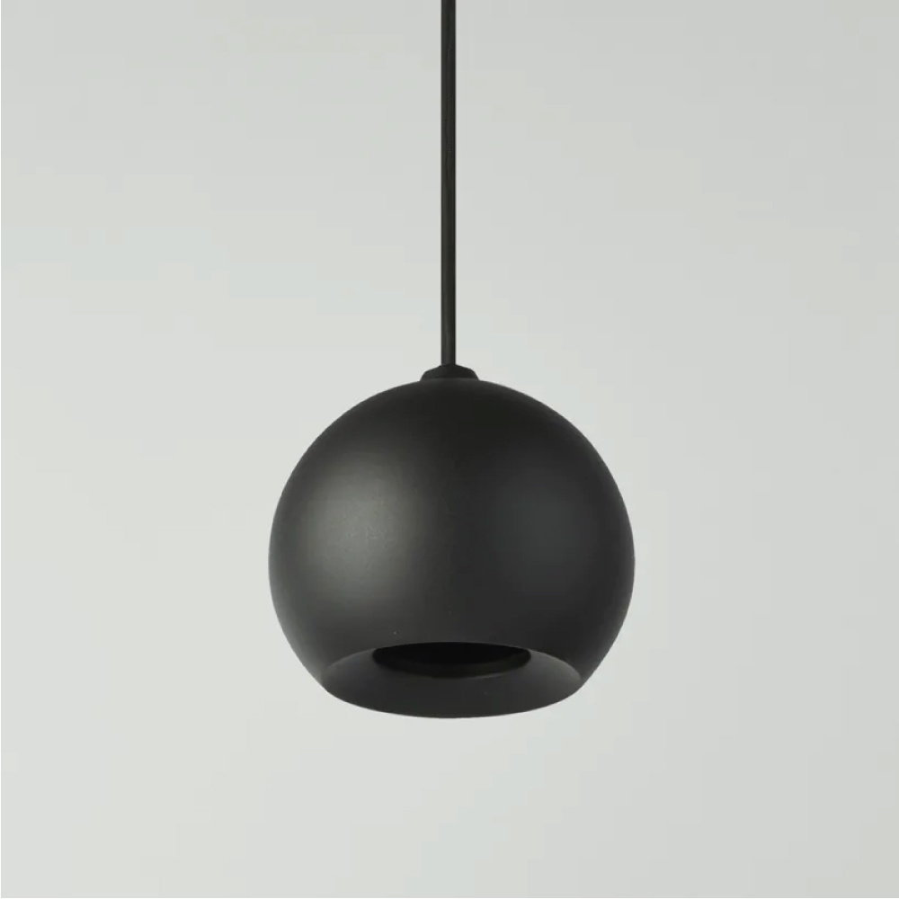 Lighting Collection Hanglamp Apollo Zwart - Mooielampen.com