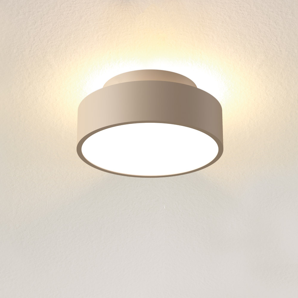 Artdelight Moderne LED Plafondlamp Chicago 150 Champagne - Mooielampen.com