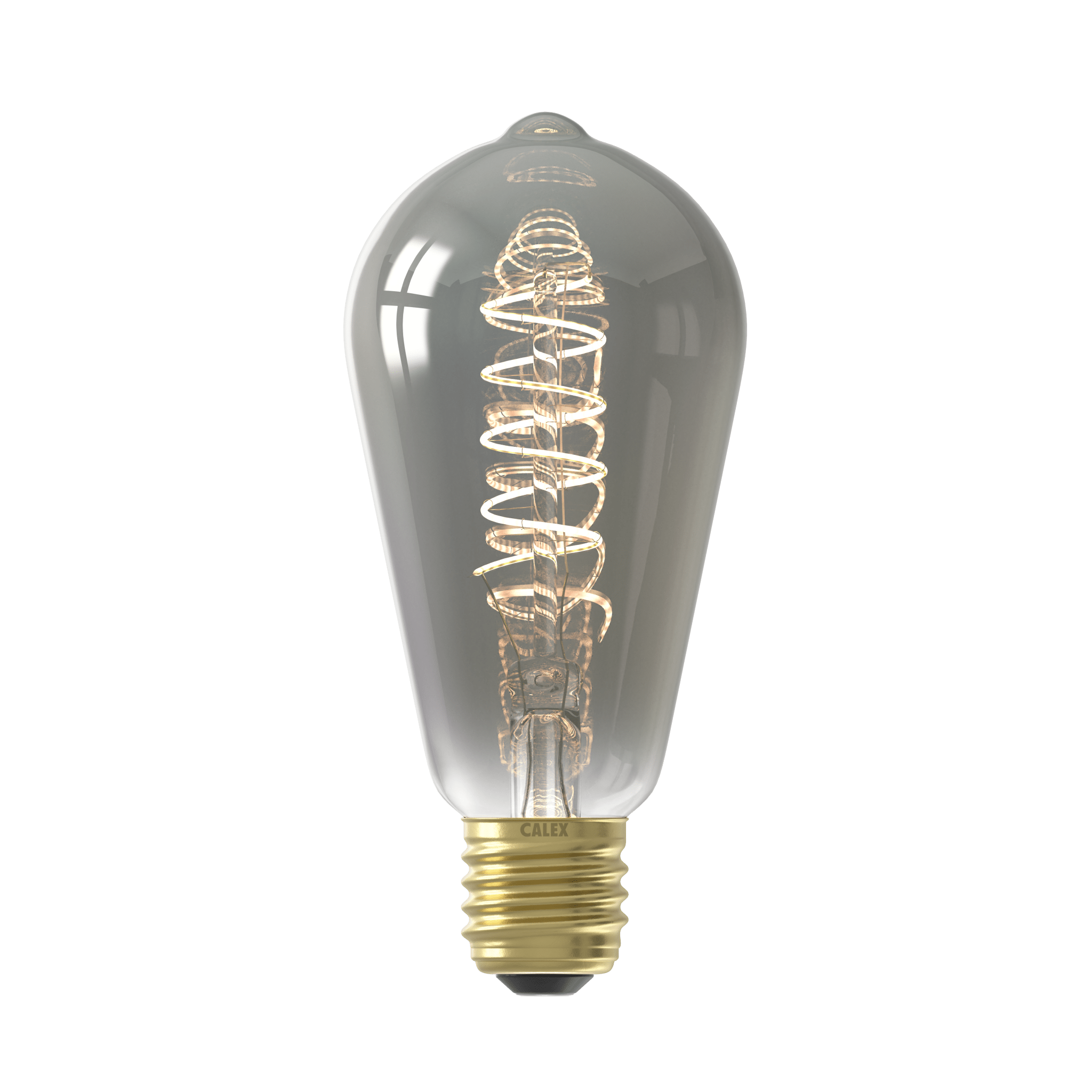 Calex E27 Led Filament Rustiek Smoke 4W dimbaar - Mooielampen.com