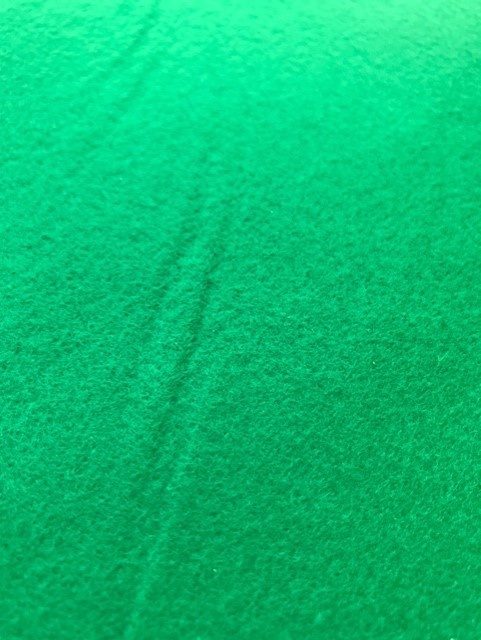 Vilt 2mm 60cm hoog groen - Stoffenschuur