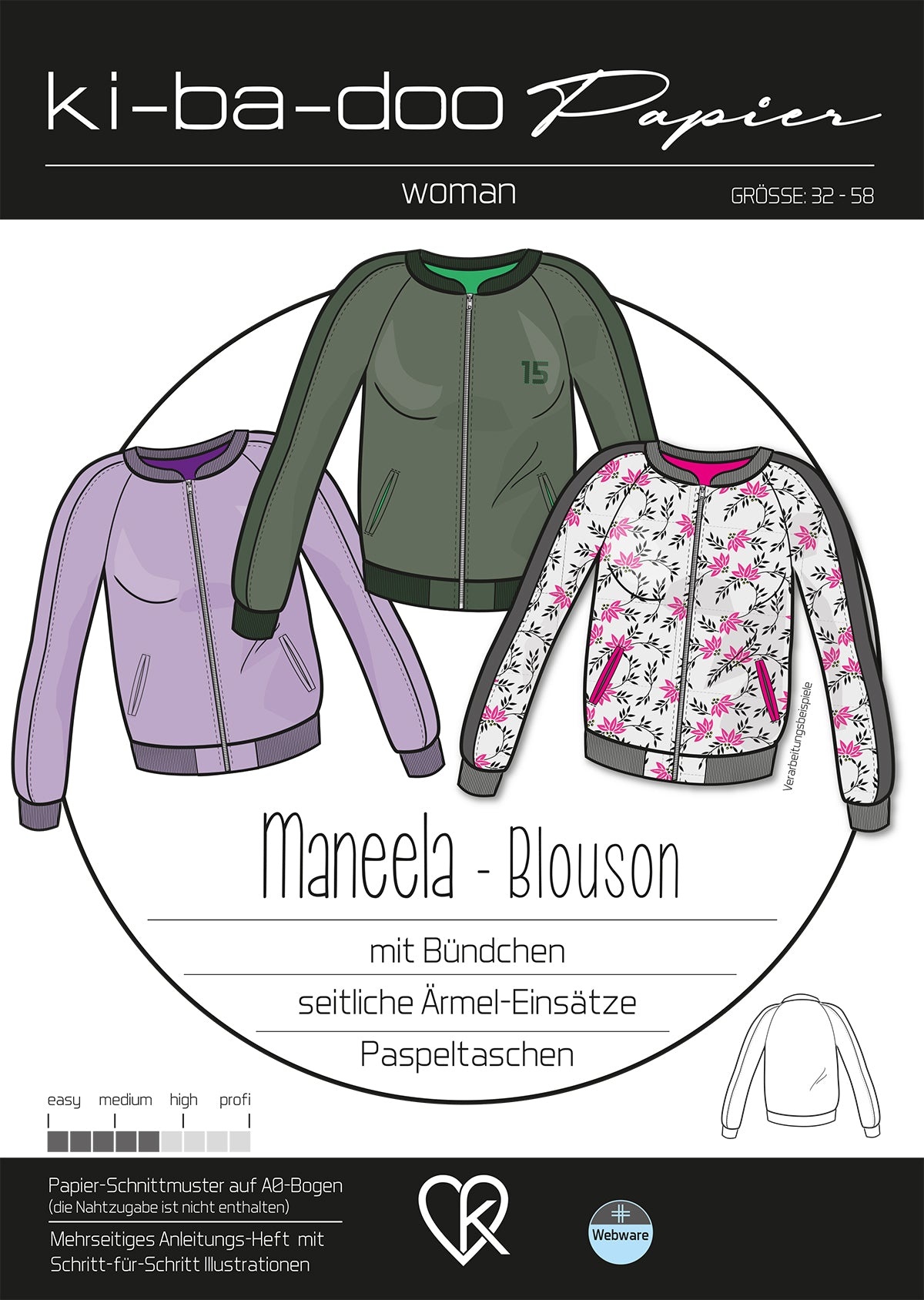 Patroon Maneela Blouse dames - Stoffenschuur
