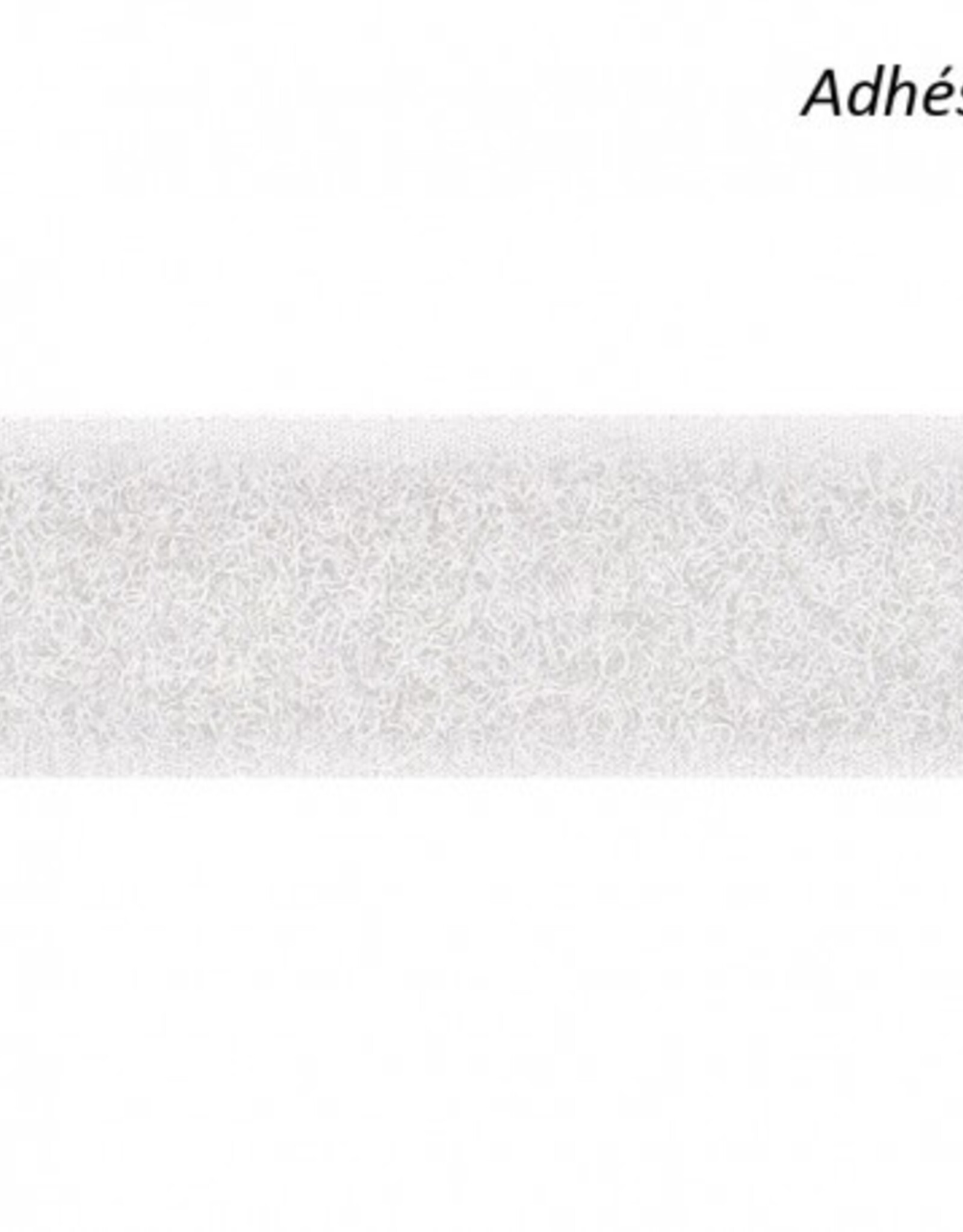 Plakbare klittenband velcro velours 50mm wit - de Stoffenschuur Plakbare klittenband velcro velours 50mm wit - de Stoffenschuur