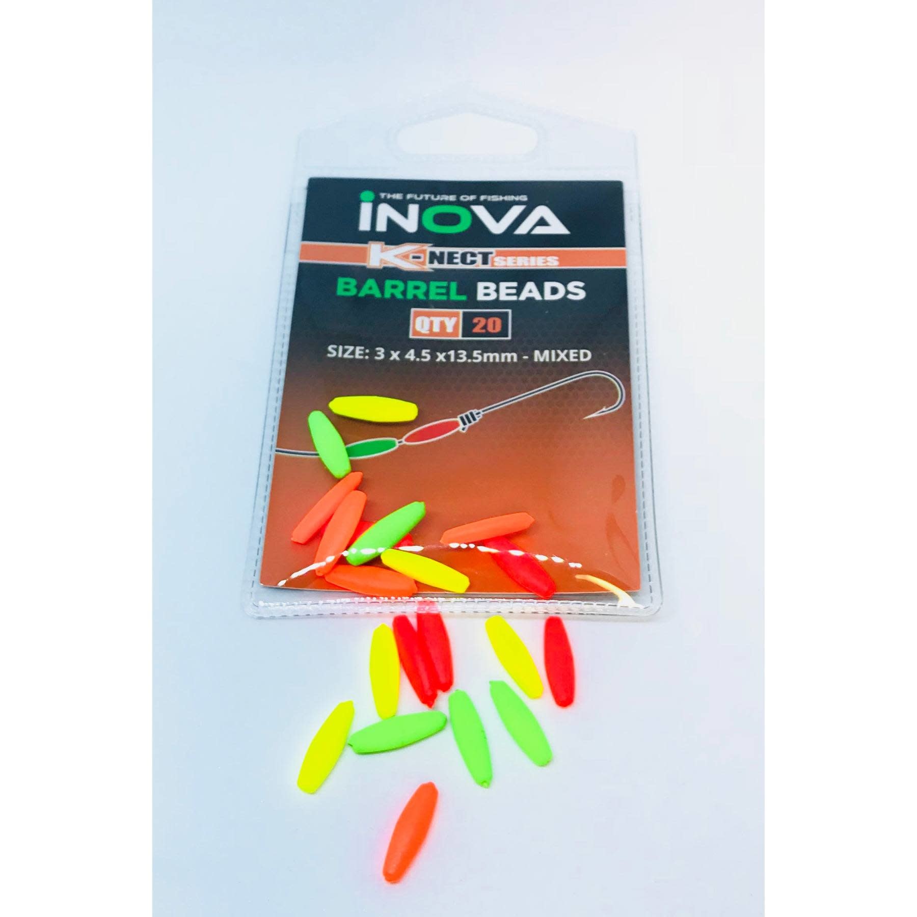 Inova Barrel Beads - Littlehampton Angling ltd
