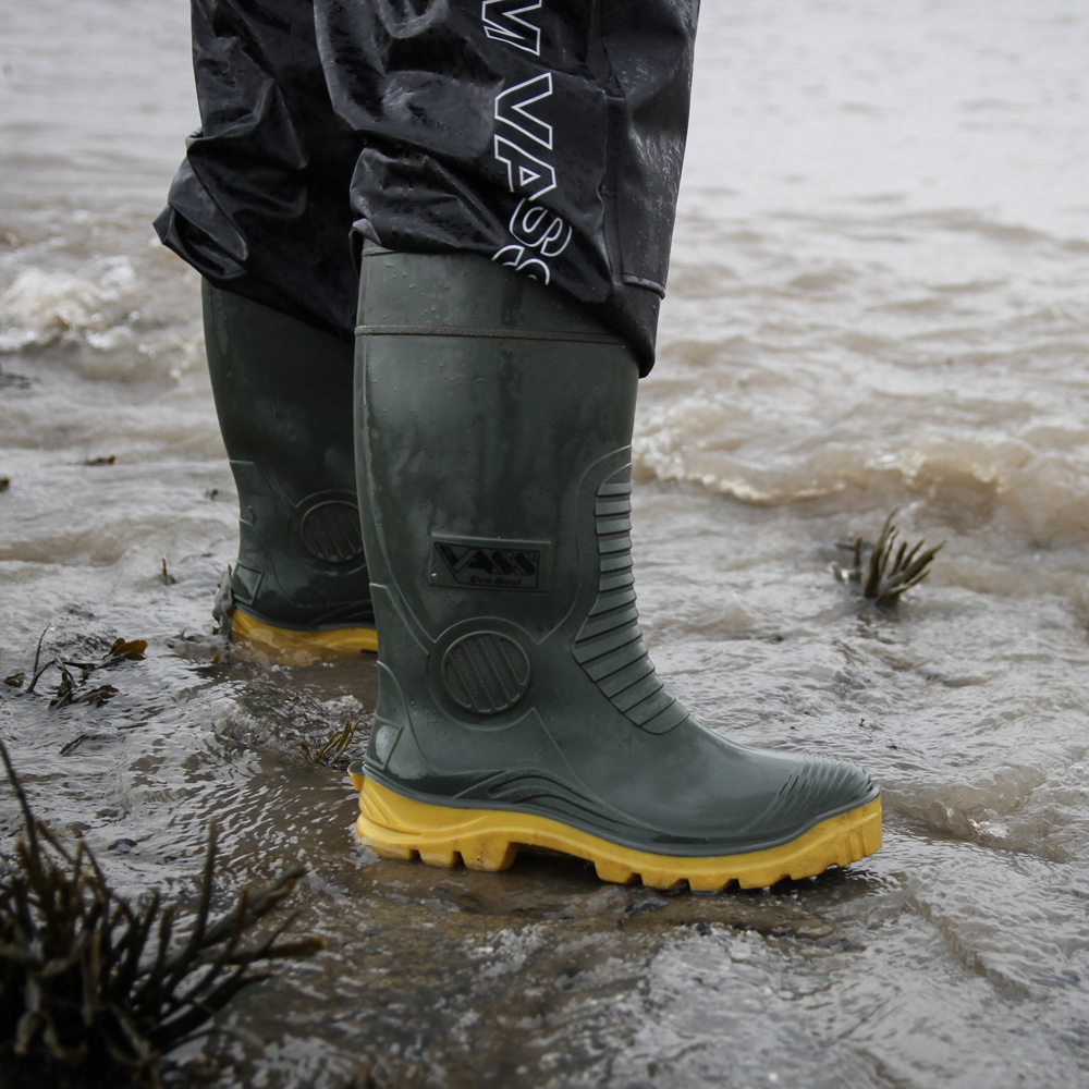 Vass EVO/71 Boot Kahki / Yellow - Littlehampton Angling ltd