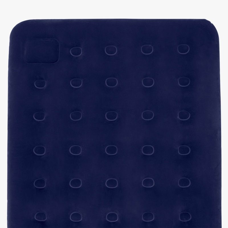 Highlander Sleepeze Double Air Bed Blue - Littlehampton Angling ltd