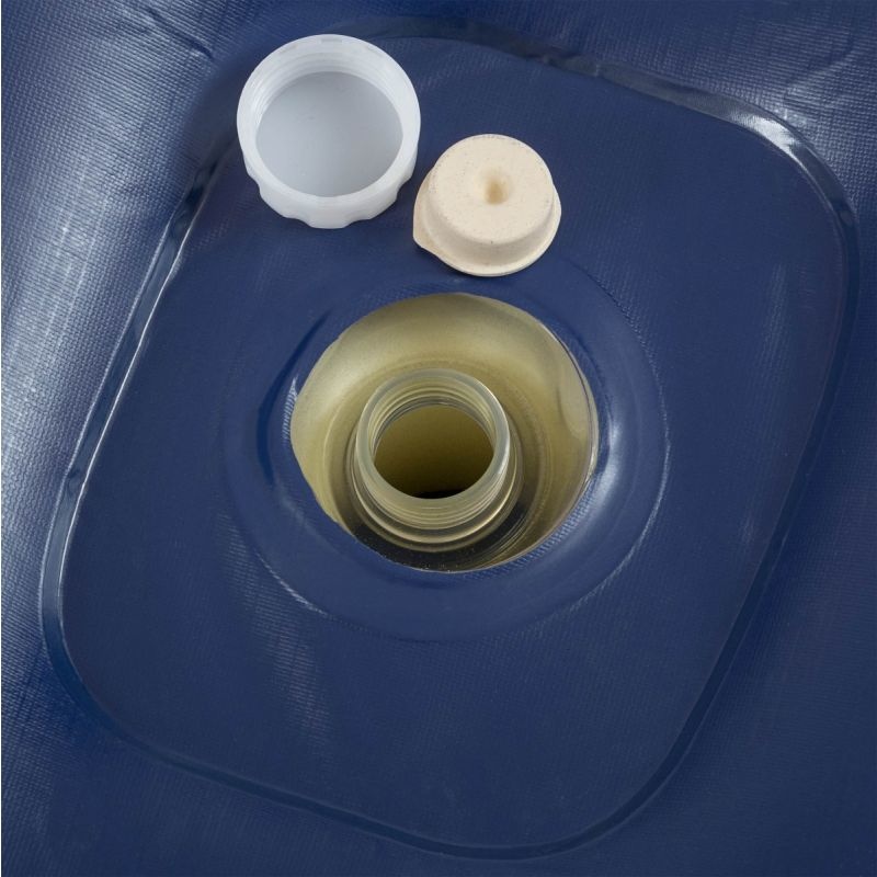 Highlander Sleepeze Double Air Bed Blue - Littlehampton Angling ltd