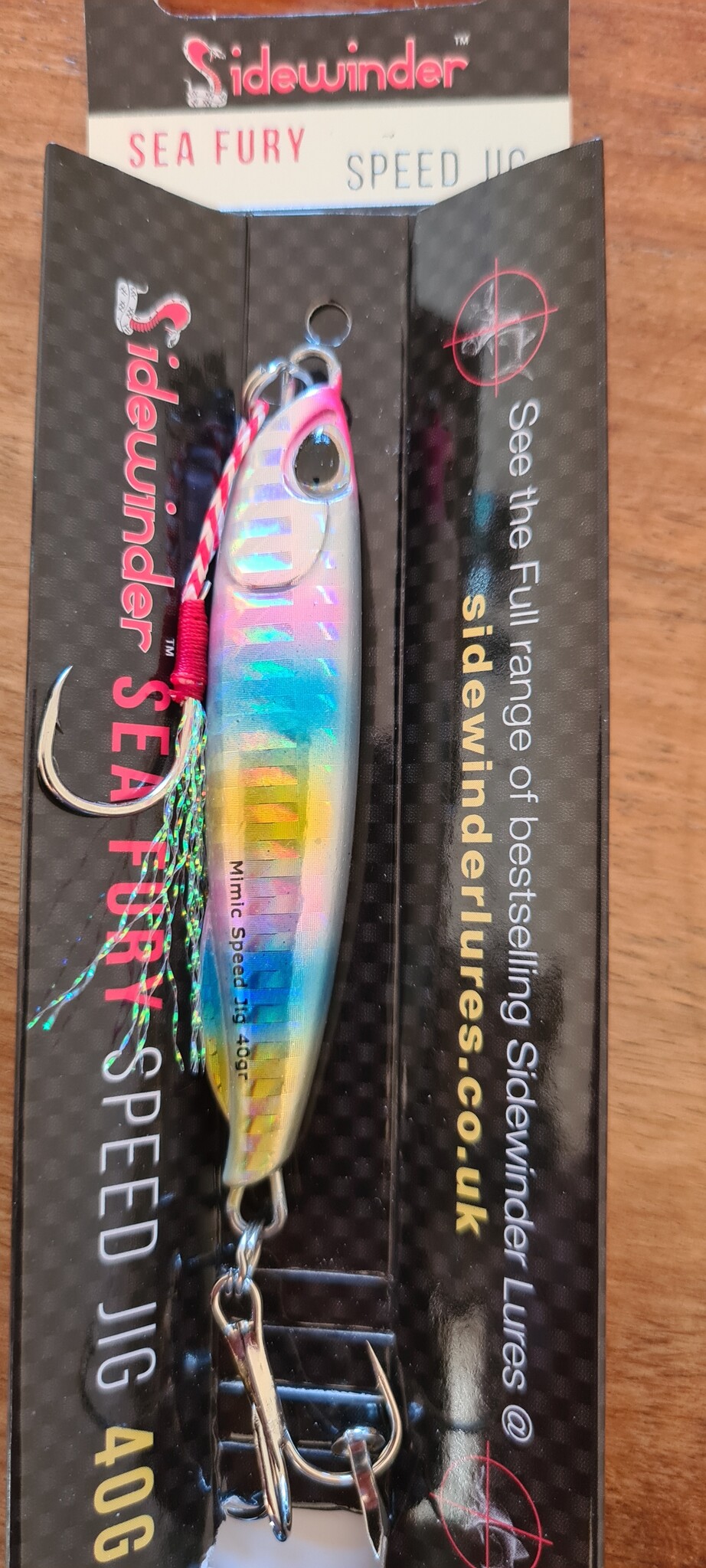 Sidewinder Mimic Speed Jig 20g - Littlehampton Angling ltd