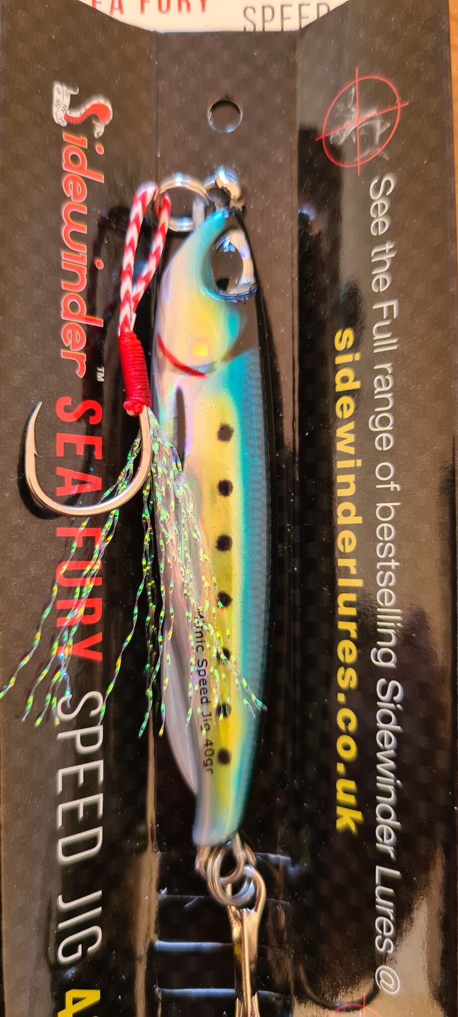 Sidewinder Mimic Speed Jig 20g - Littlehampton Angling ltd