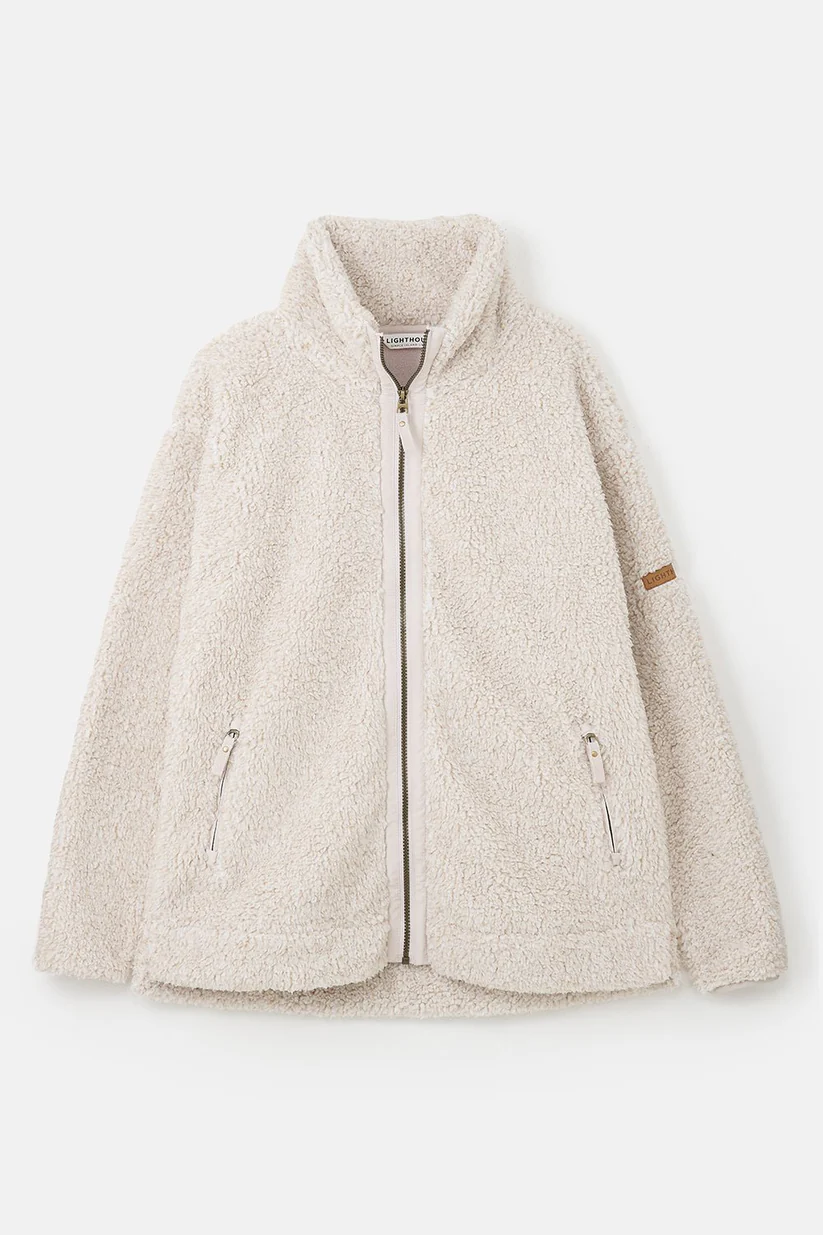 Lighthouse Cobh Full Zip Fleece Irish Cream - Littlehampton Angling ltd