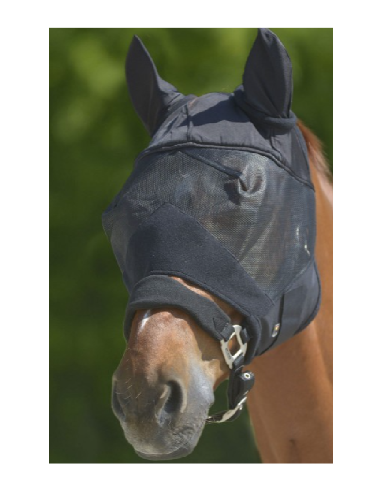 Waldhausen vliegenmasker met oren en zonder neus - CIBA ruitershop