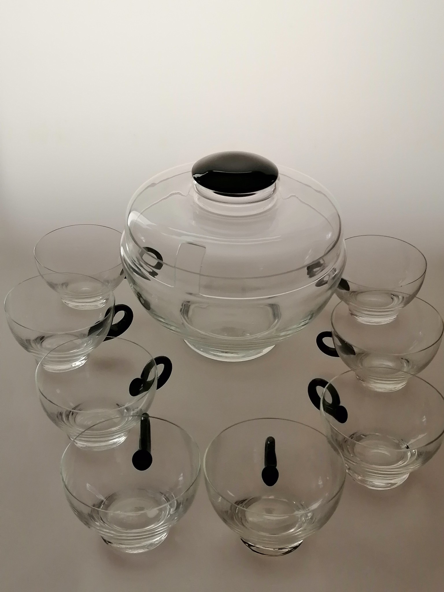 Andries Copier • Bowlstel uit 1934 • Leerdam glas - Glaskunst Art