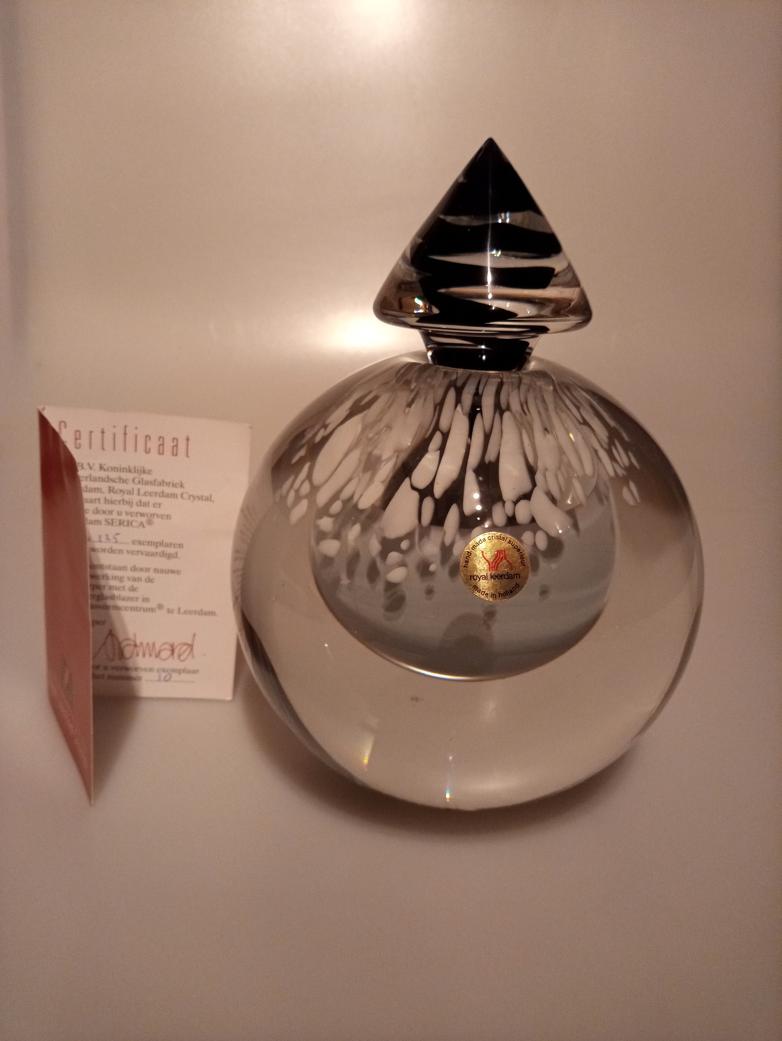 Siem van de Marel • Leerdam Serica | Glas Royal Leerdam - Glaskunst Art