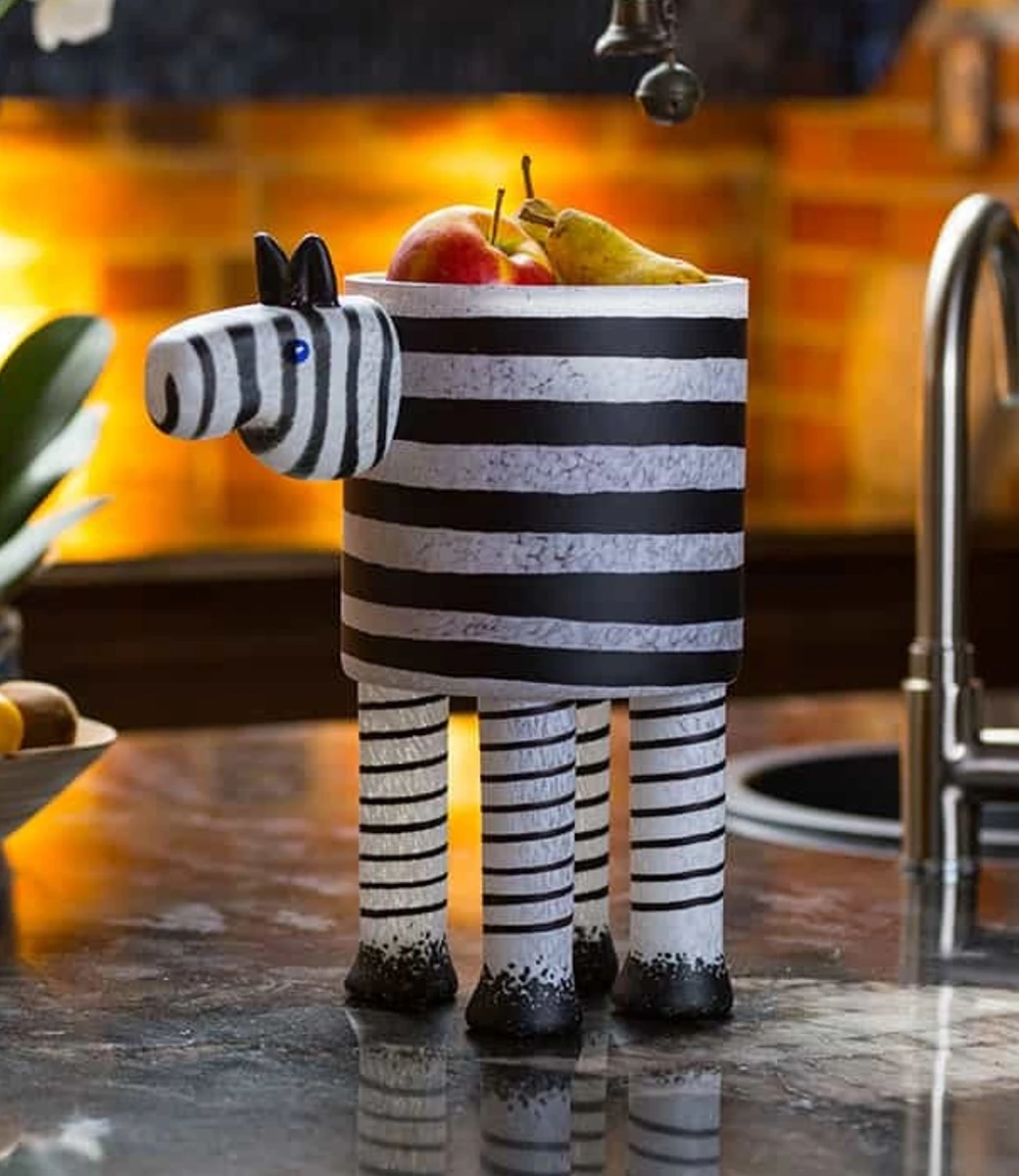 Borowski (Studio Line) Borowski vase Zebra - Glaskunst Art