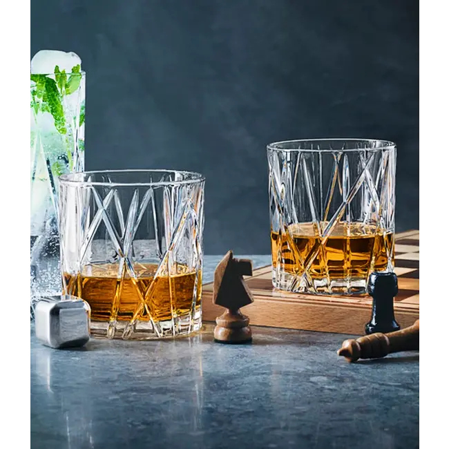 Orrefors whisky glas City (34cl) 4-pack • Martti Rytkönen - Glaskunst Art