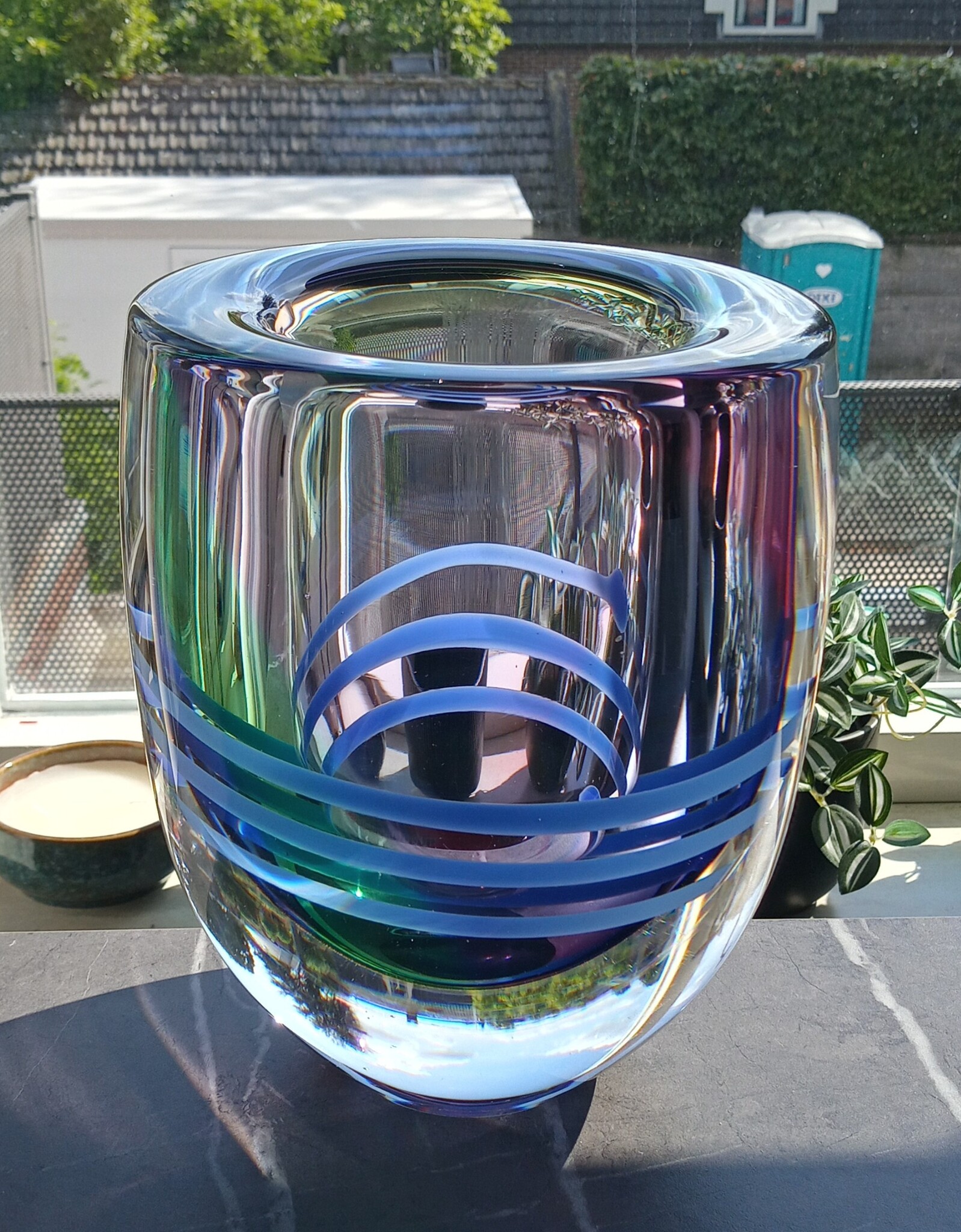 Siem van der Marel • Leerdam Serica • Kristal glas Leerdam - Glaskunst Art