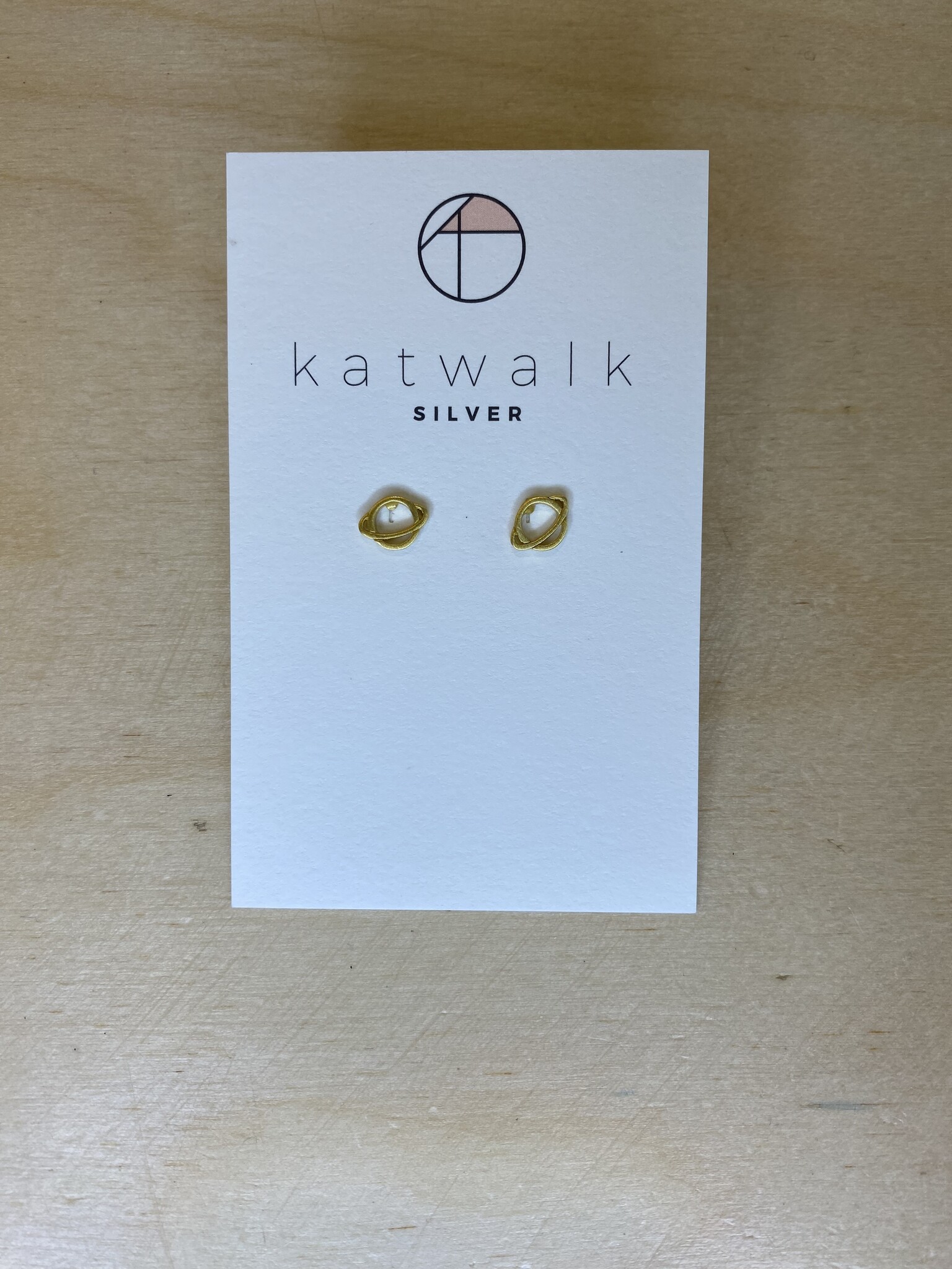 Studs planeet goud - Nomad