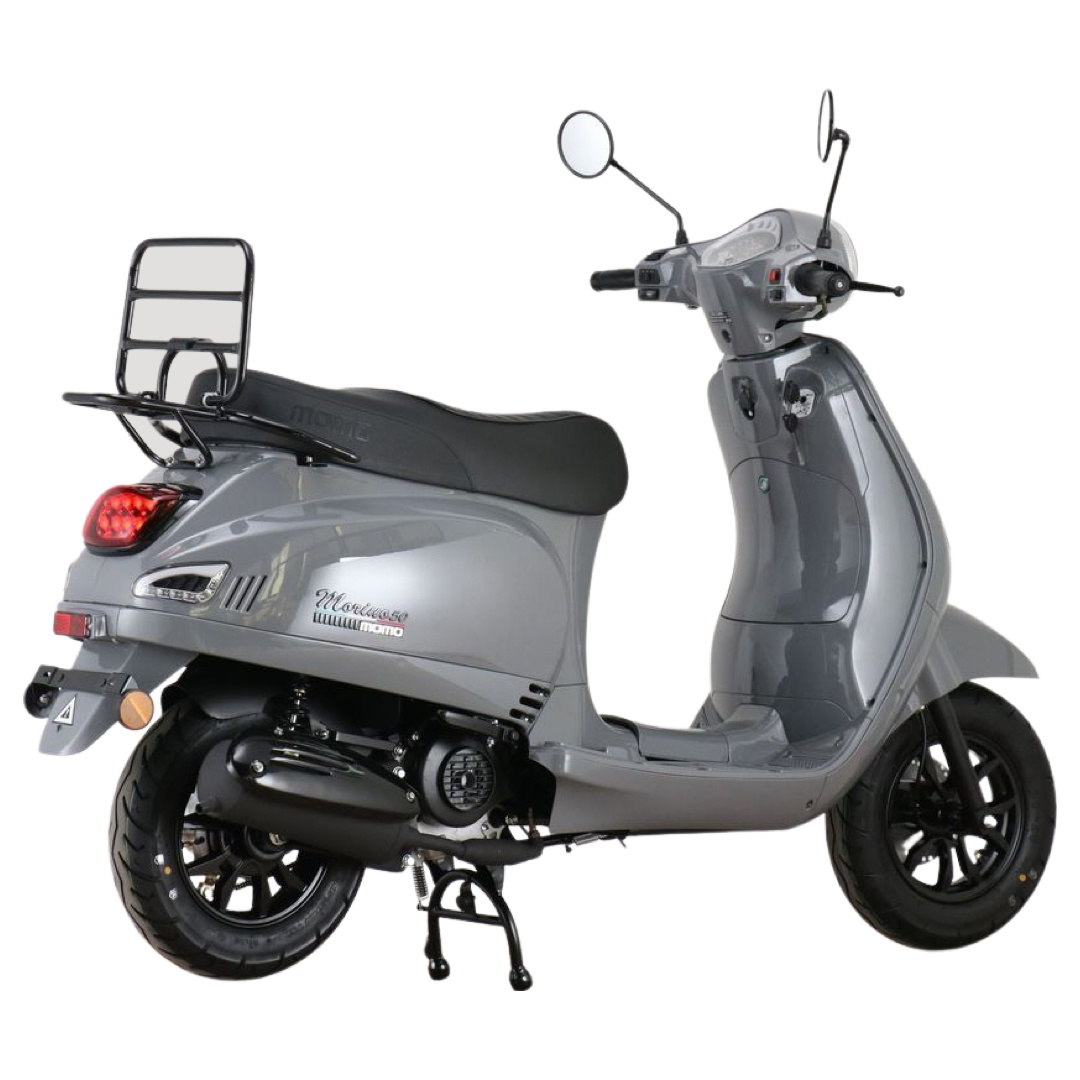 MOMO Morino E4 Nardo grey - DAB scooters & Motoren B.V.