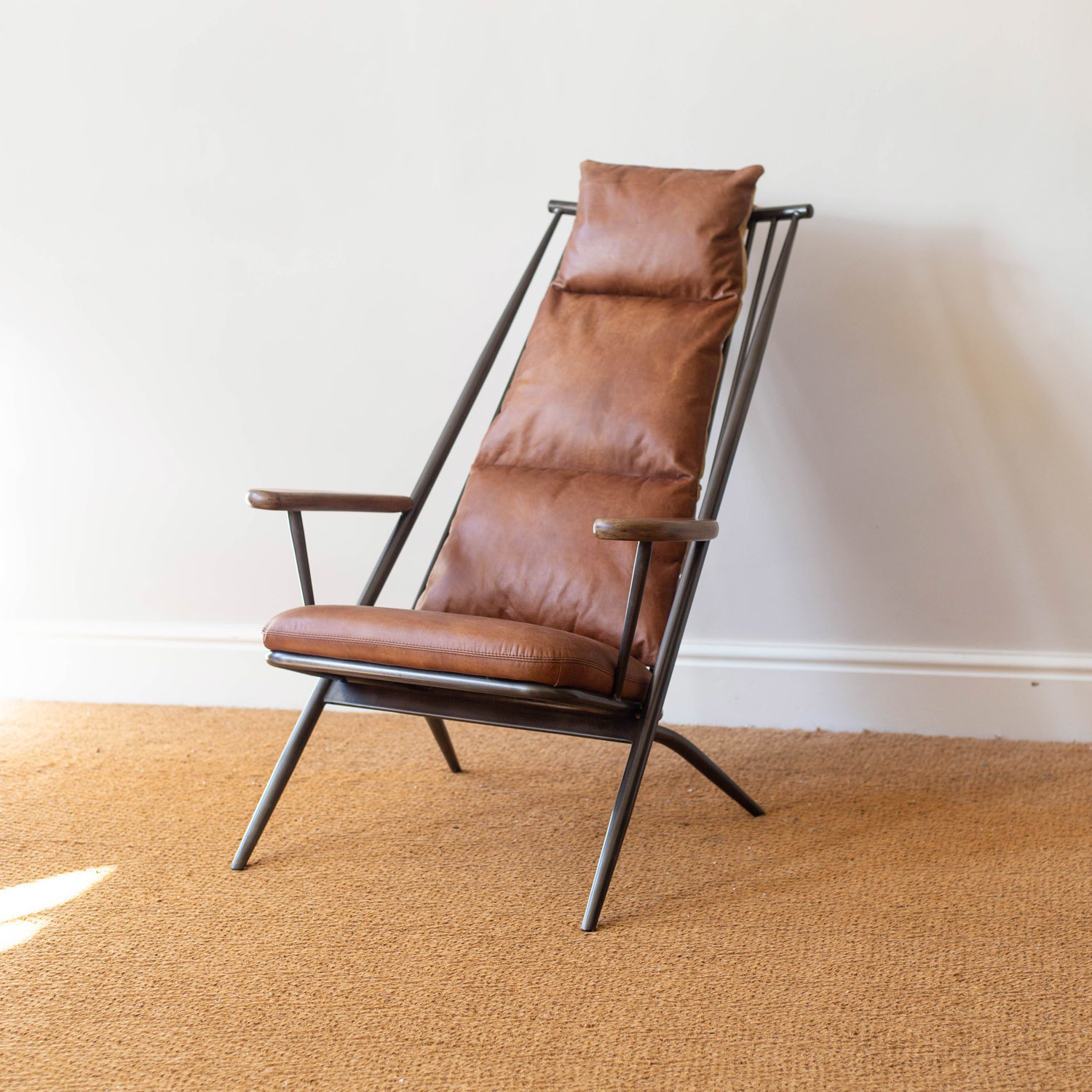 Ely Leather Studio Chair - Trading Boundaries