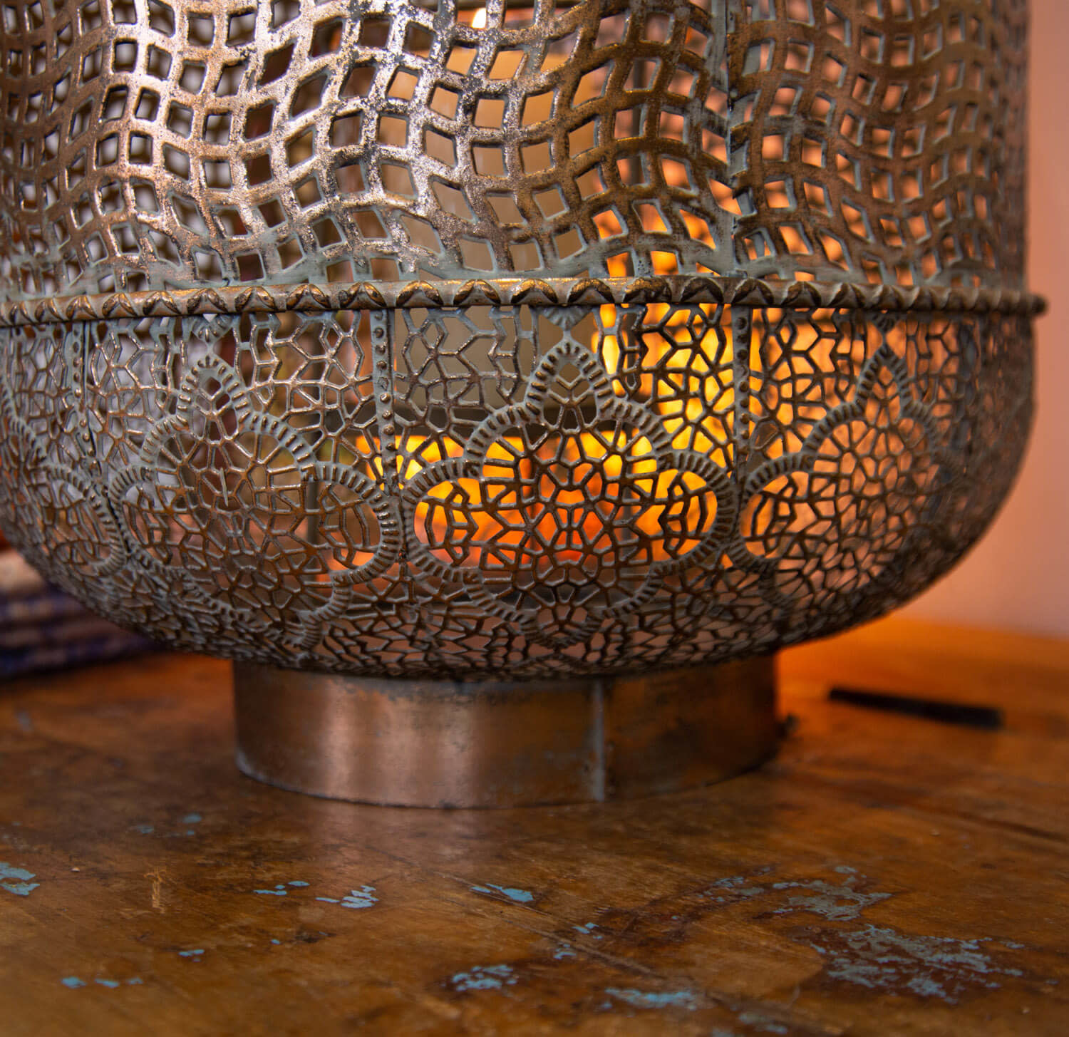 Large Filigree Lantern - Trading Boundaries