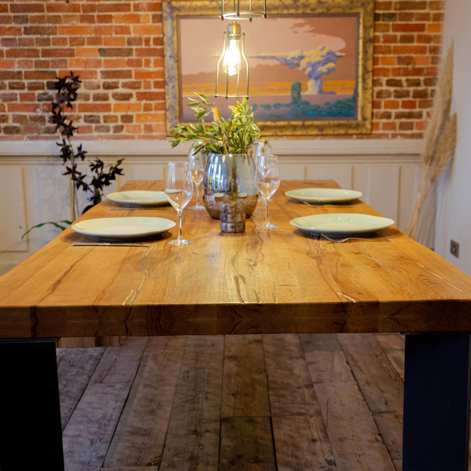 Master Oak Dining Table - Trading Boundaries