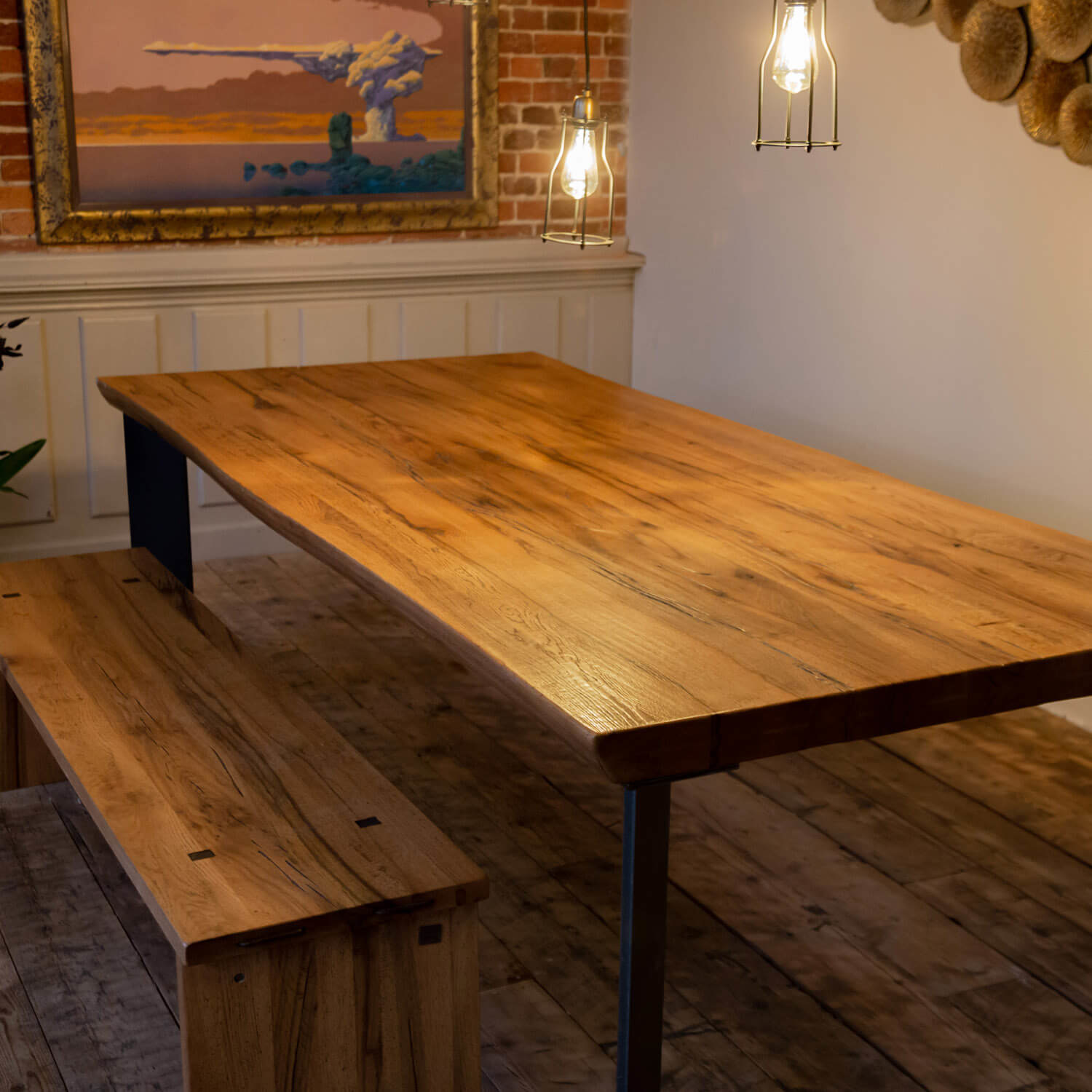 Master Oak Dining Table - Trading Boundaries