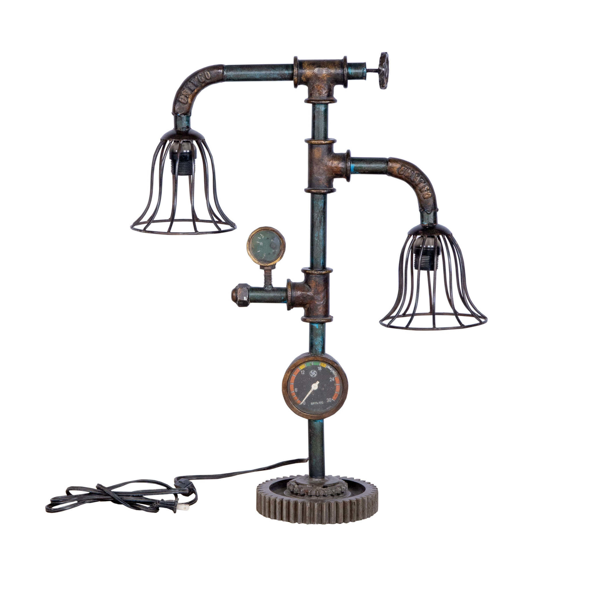 Art Deco Pipe Lamp - Trading Boundaries