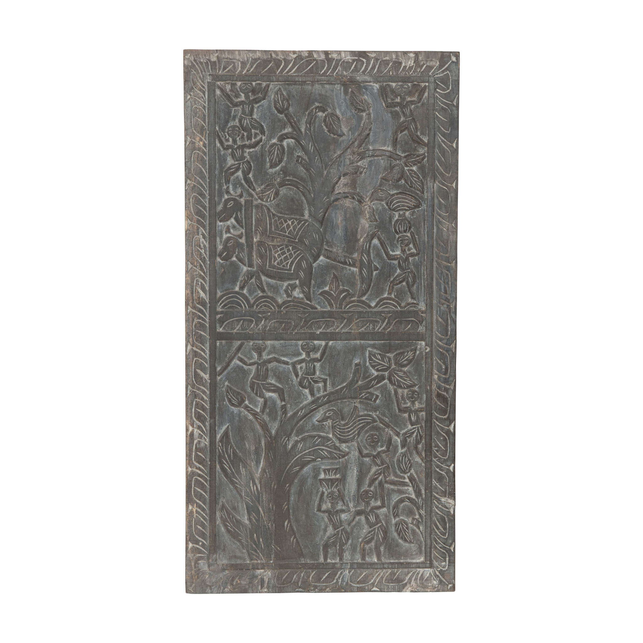 Tribal Carved Panel - Trading Boundaries