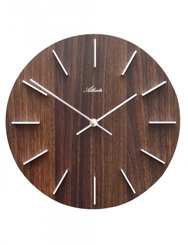 Wandklok Design WOOD ART MODERN - www.klokkendiscounter.nl