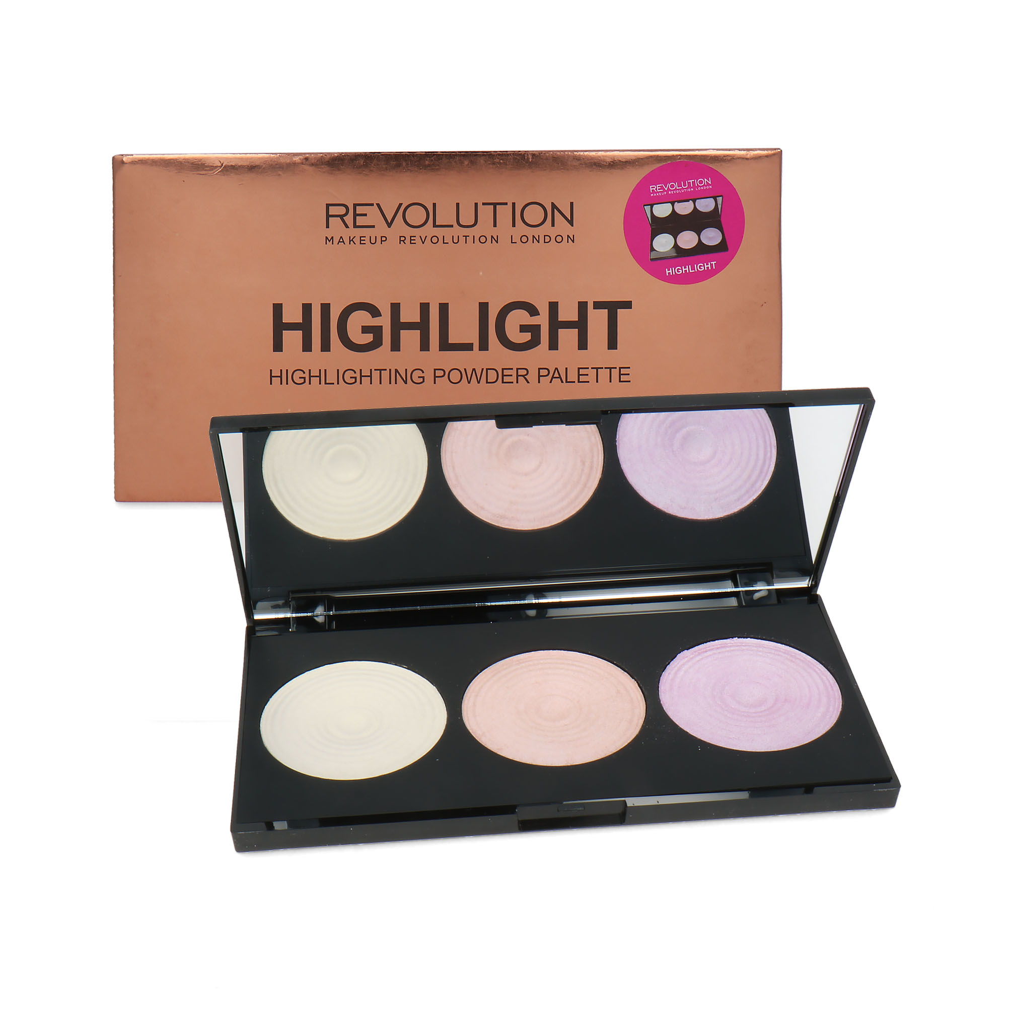 Makeup Revolution Highlight Powder Palette en ligne chez Blisso