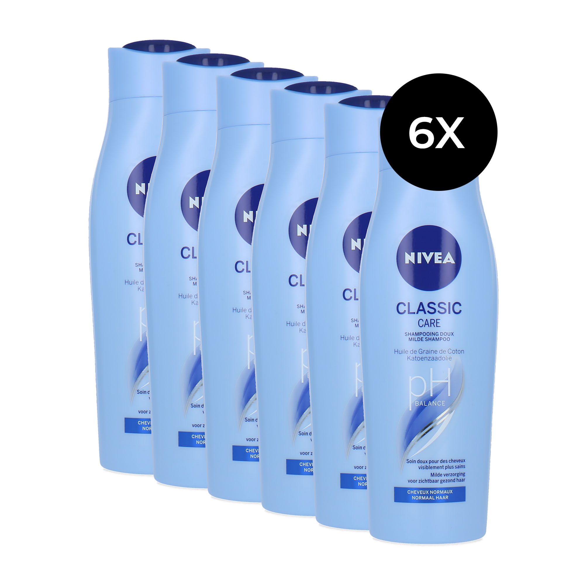 Nivea Classic Care Shampoo - 6 x 250 ml en ligne chez Blisso