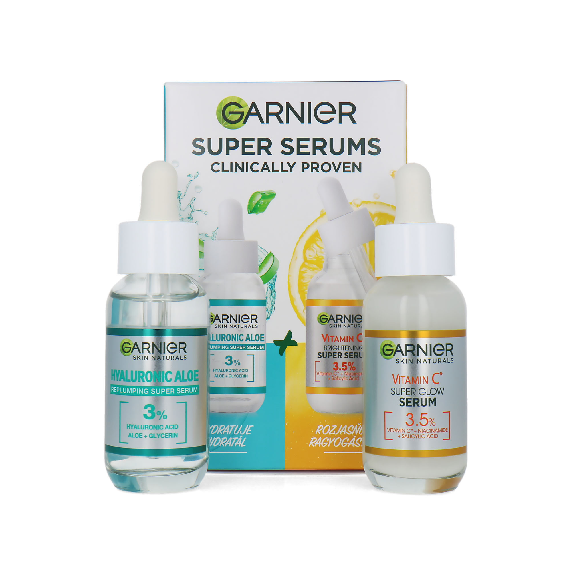 Garnier Super Serums Set - 2 x 30 ml en ligne chez Blisso