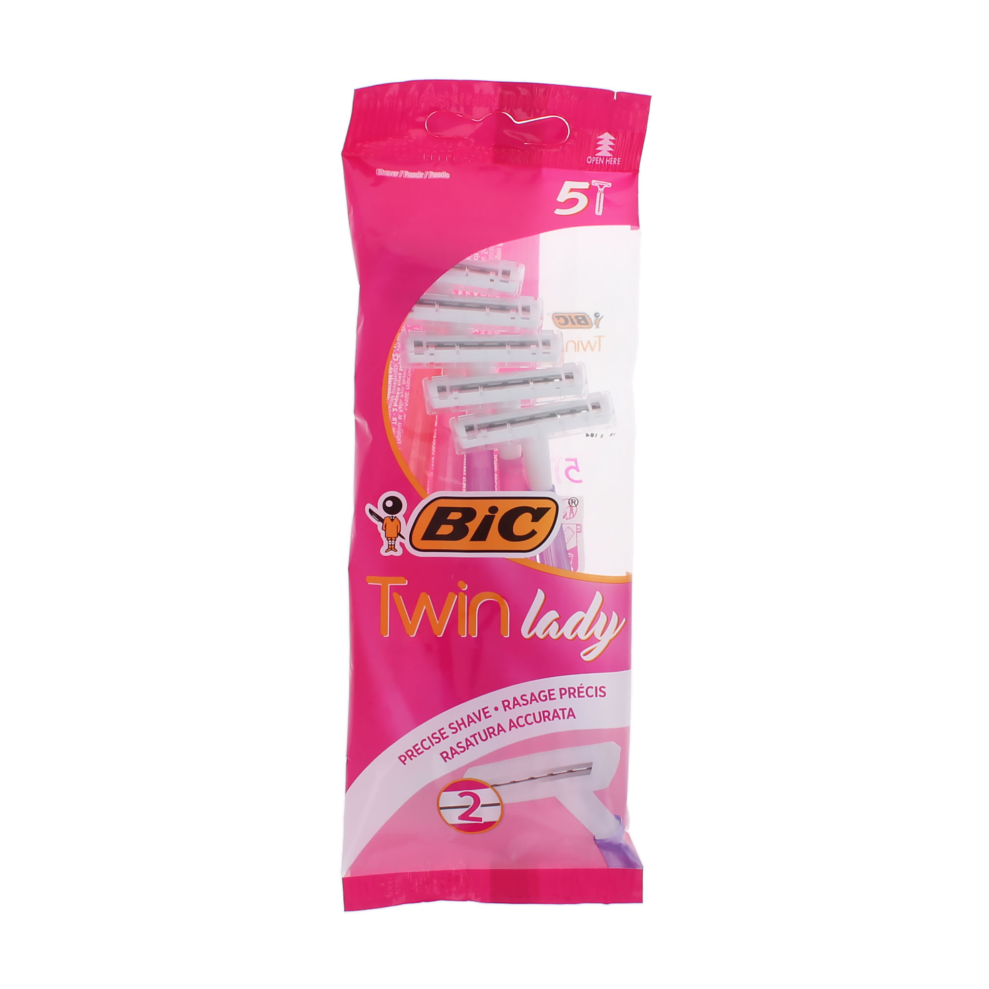 BIC Twin Lady Disposable Razors (5 pièces) en ligne chez Blisso