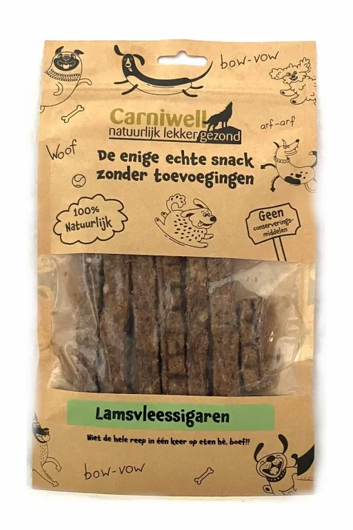 Carniwell Lamb meat cigars 100g - Brondler