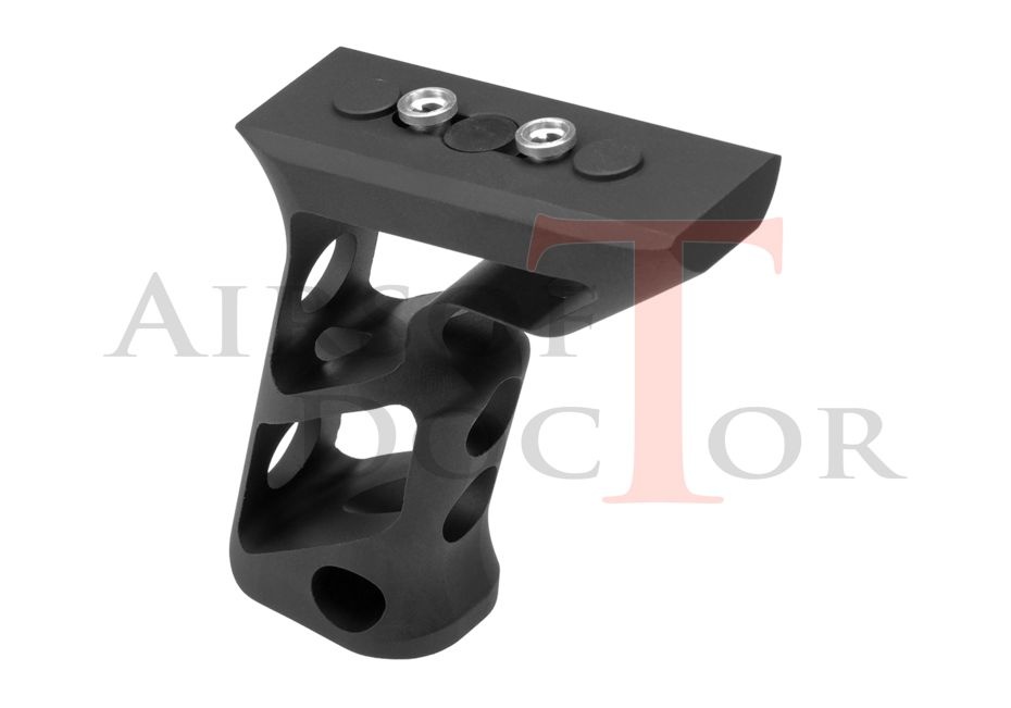 CNC Keymod Long Angled Grip - Black - Airsoft Doctor BV